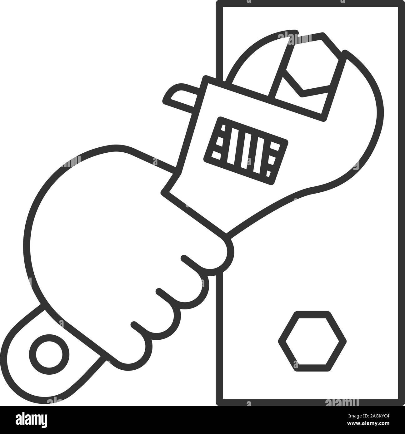 Combination Wrench Clip Art