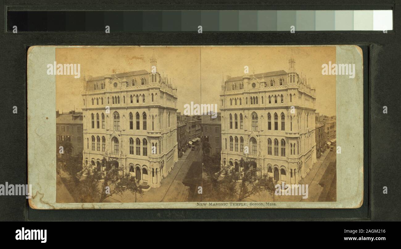 New Masonic Temple, Boston, Mass New Masonic Temple, Boston, Mass.; New ...