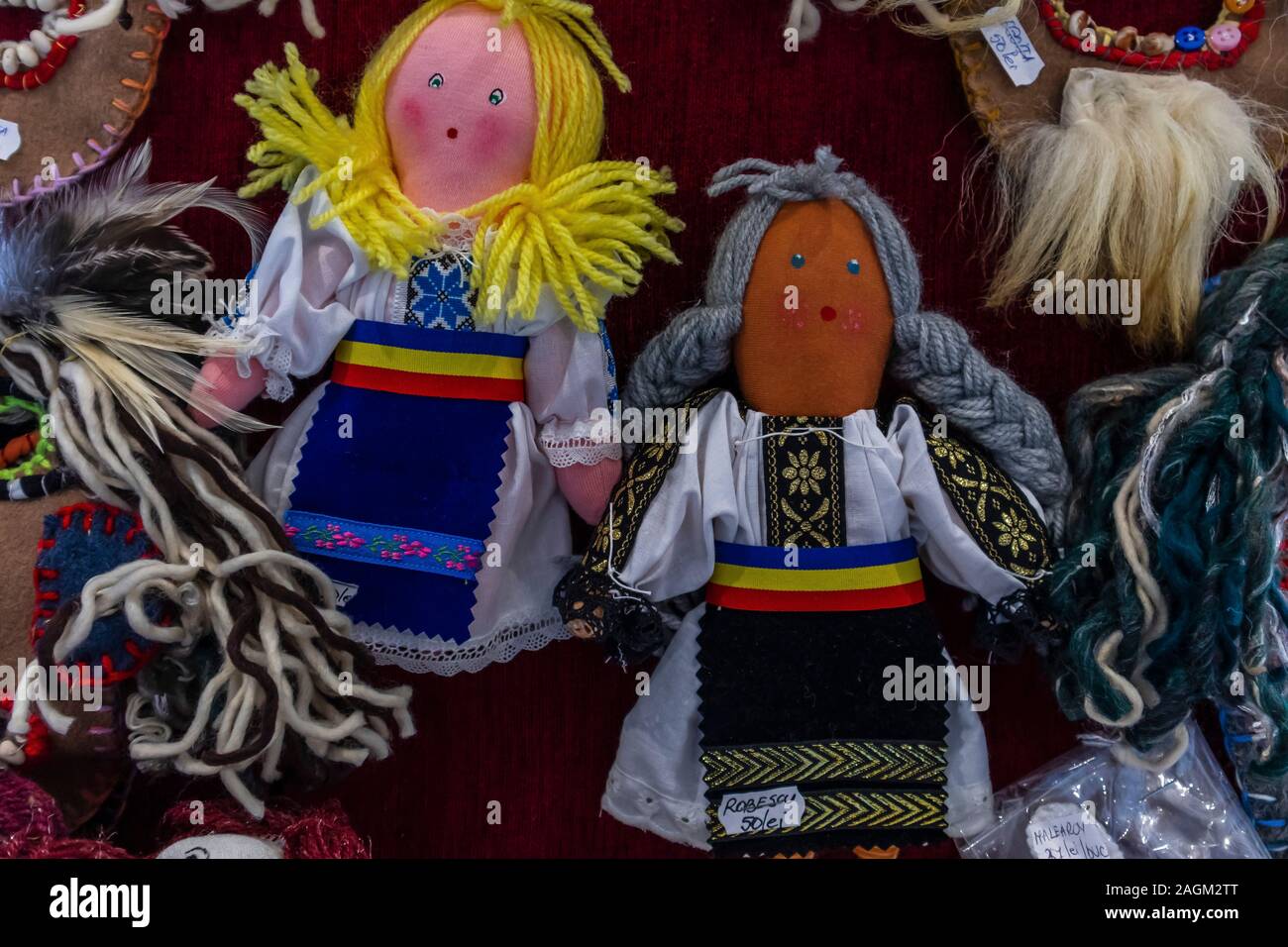 Romanian traditional colorful handmade artisan design. Authentic ...