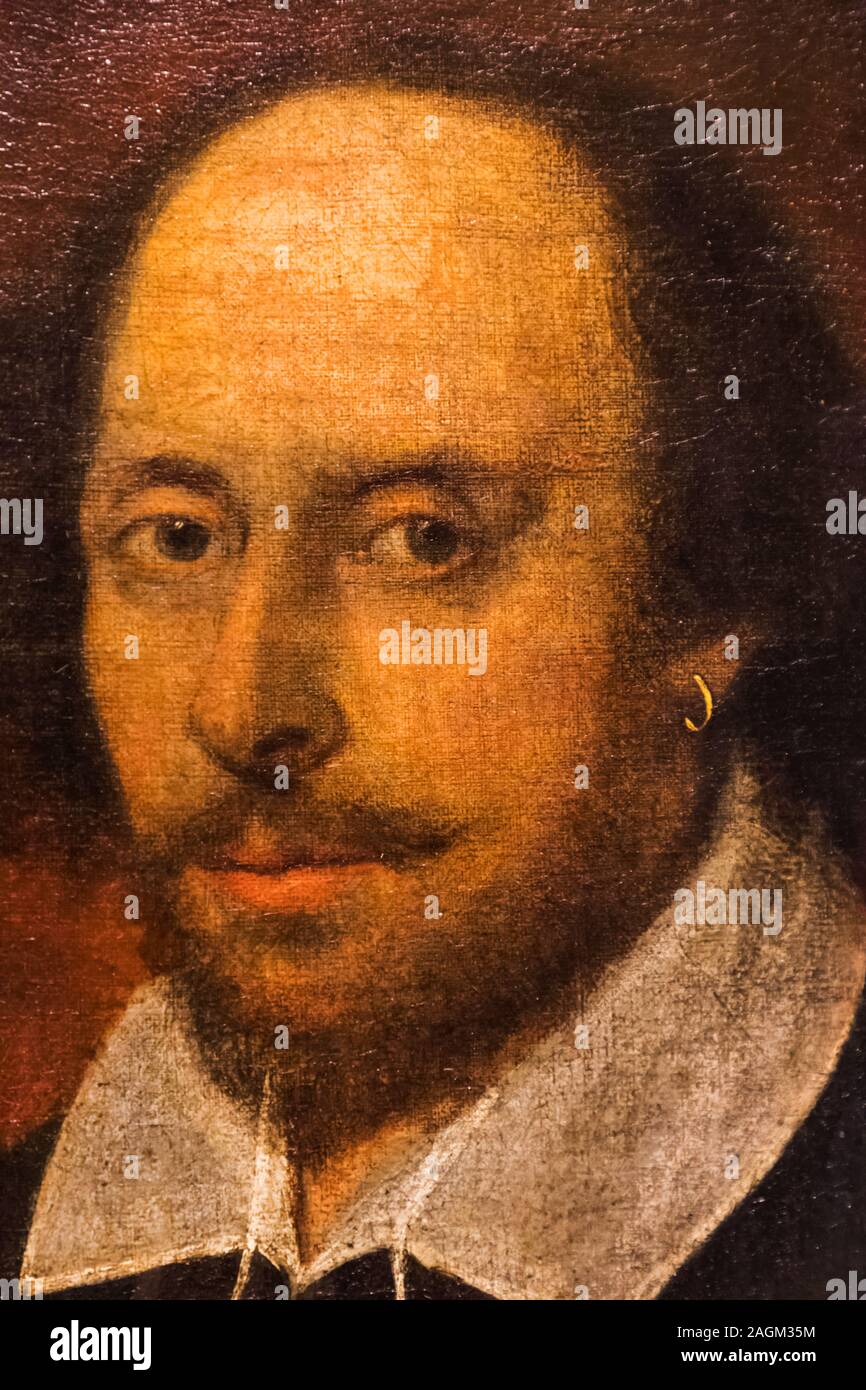 William shakespeare portrait painting hi-res stock photography and ...
