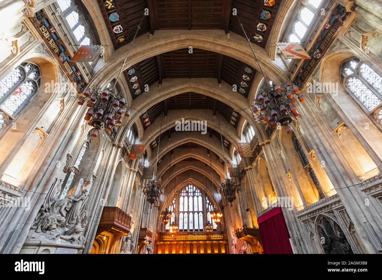 Guildhall london interior hi-res stock photography and images - Alamy
