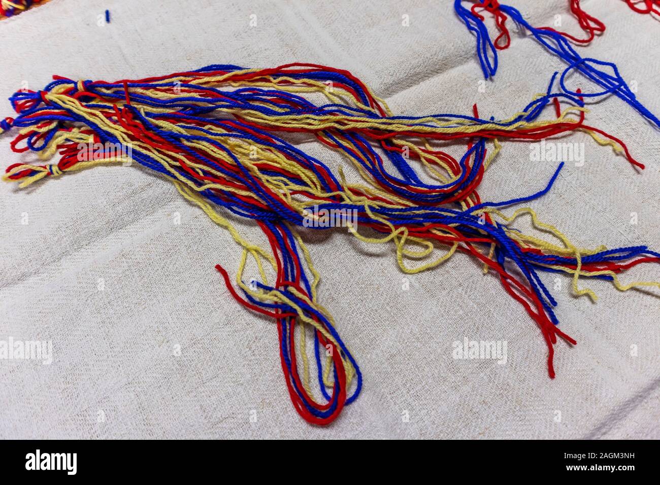 Romanian traditional colorful handmade artisan design Stock Photo - Alamy