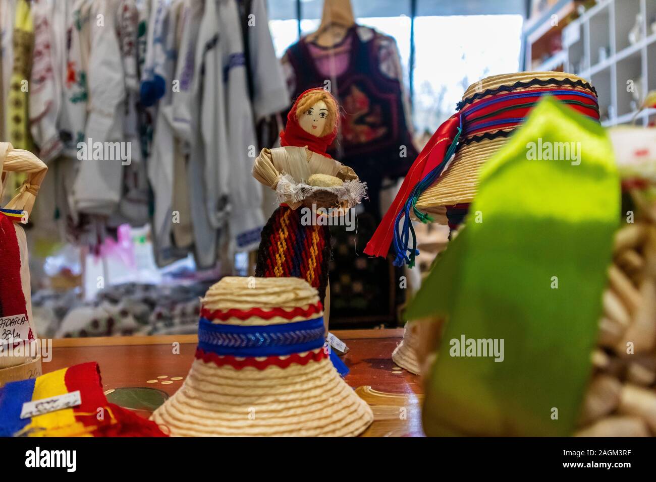 Romanian traditional colorful handmade artisan design. Authentic ...