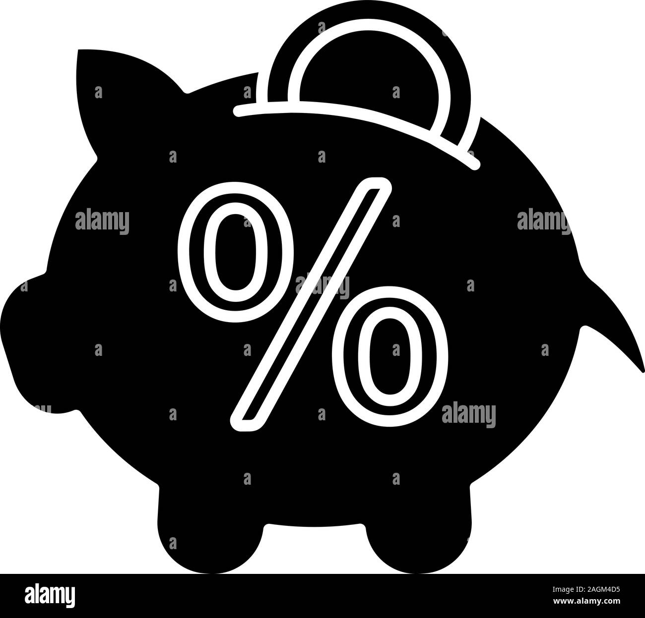 Negative bank rate Stock Vector Images - Alamy