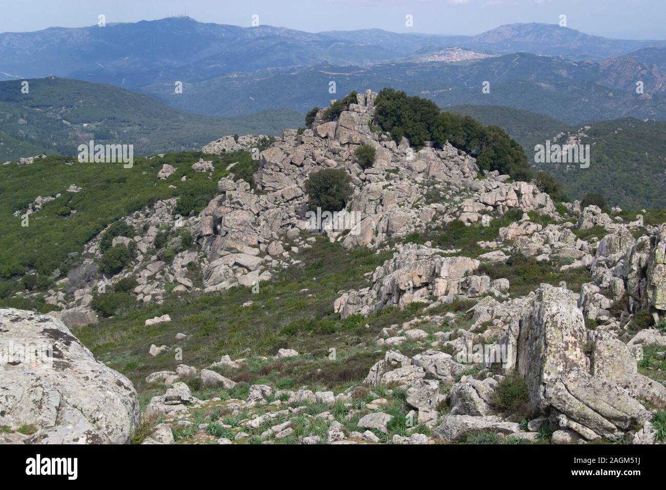 View of Monte Eccas Stock Photo - Alamy