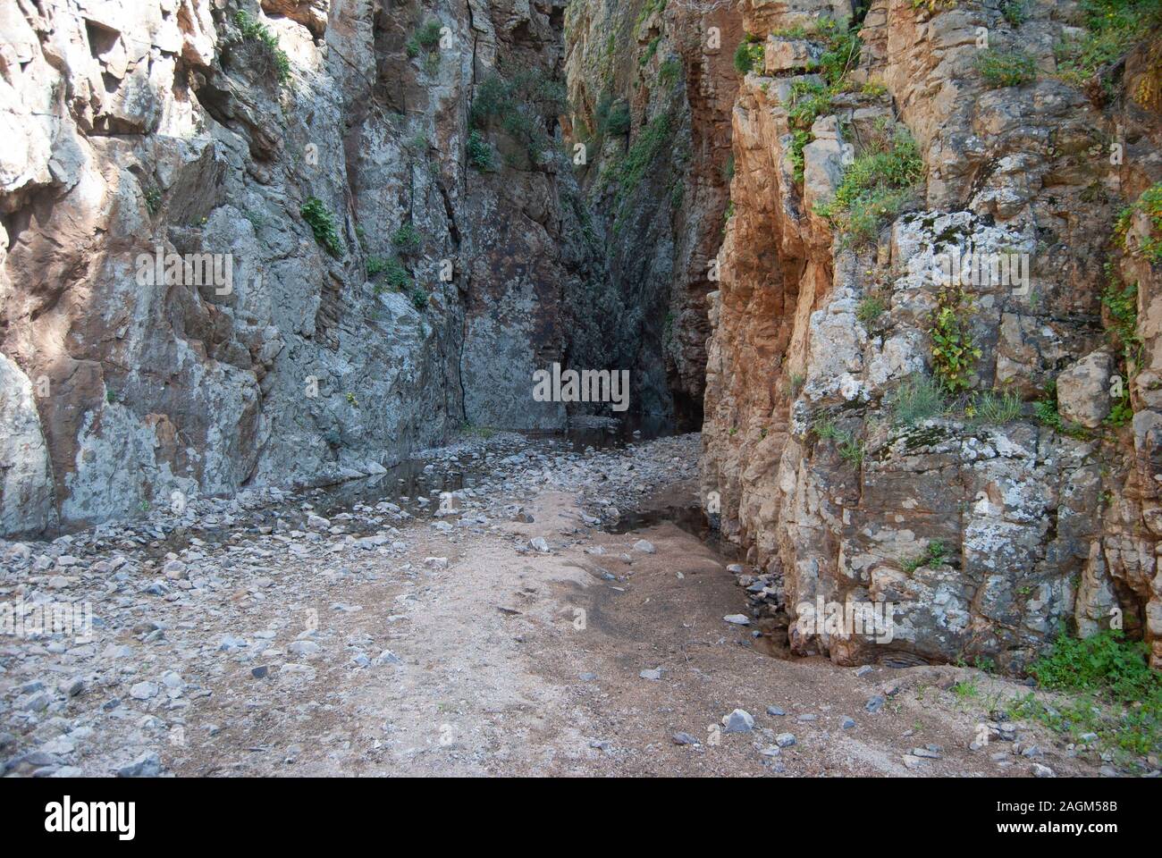 View of Bidda Mores canyon Stock Photo - Alamy