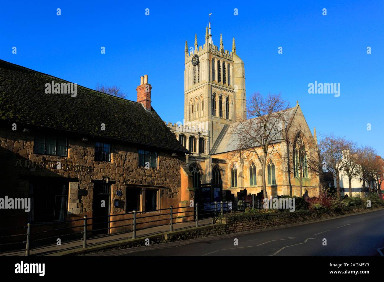 Church in melton mowbray hi-res stock photography and images - Alamy