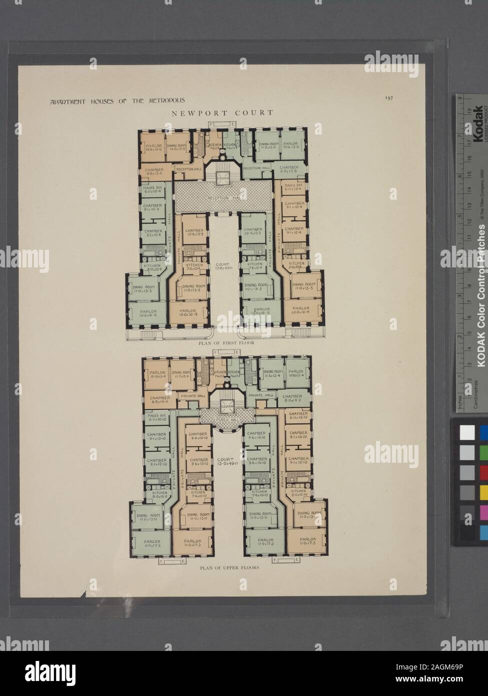 Includes index.; Newport Court. Plan of first floor; Plan of upper ...