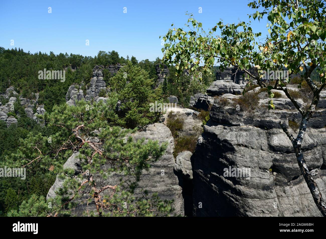 Bastei rocks hi-res stock photography and images - Alamy
