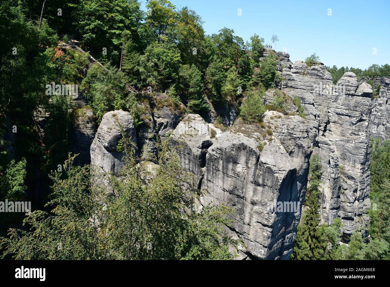 Bastei rocks hi-res stock photography and images - Alamy