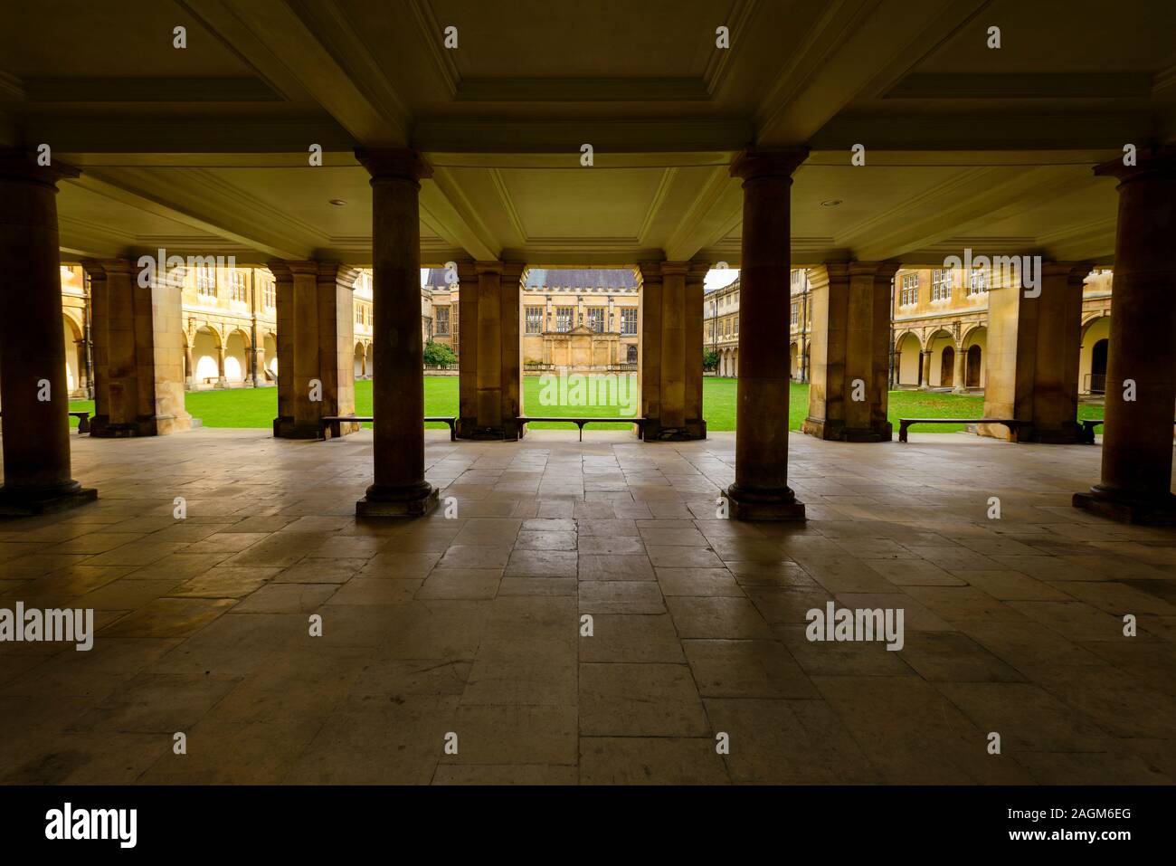 The Wren Library in Trinity College in Cambridge, Cambridgeshire ...