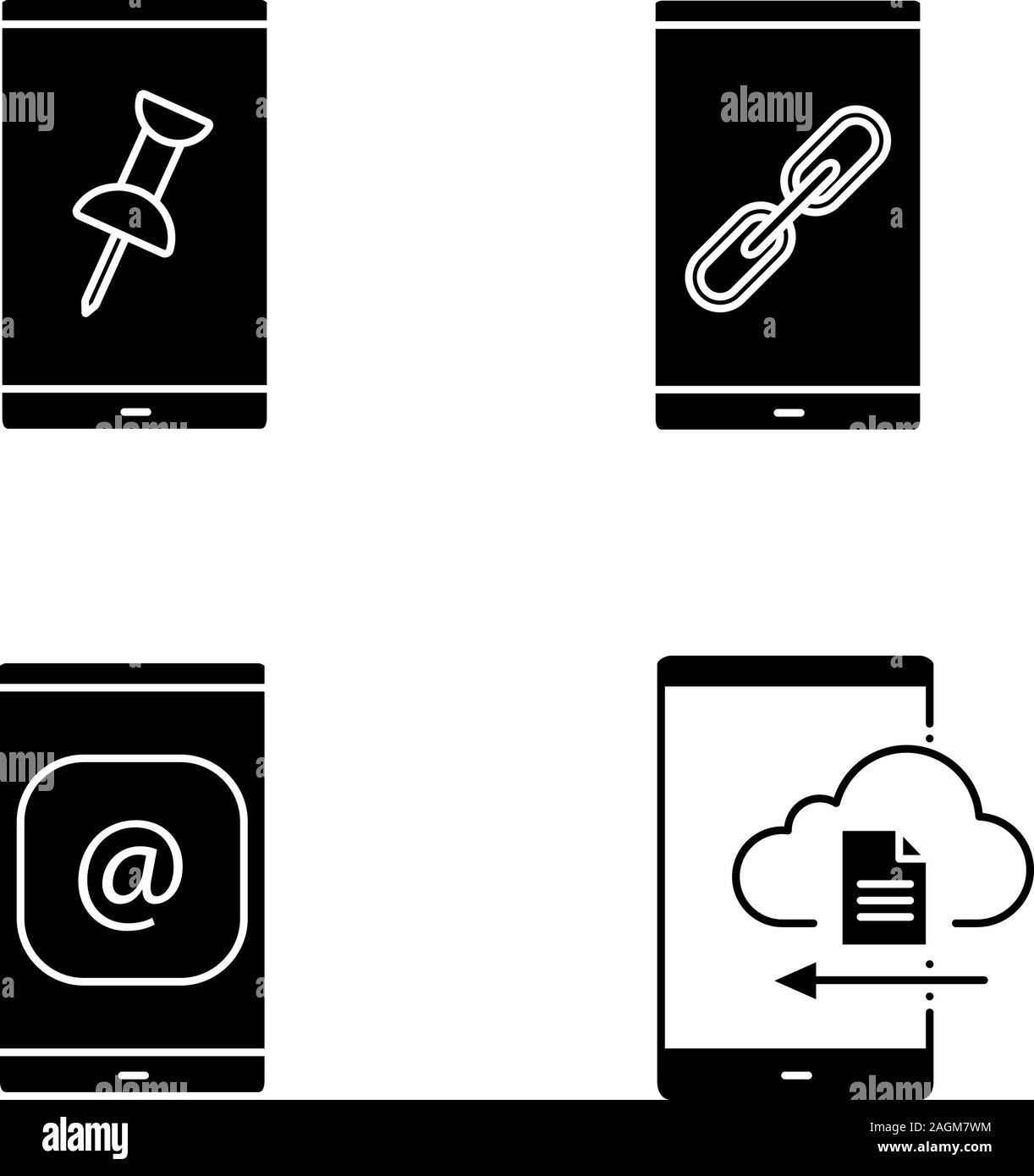 Arroba symbol Black and White Stock Photos & Images - Alamy