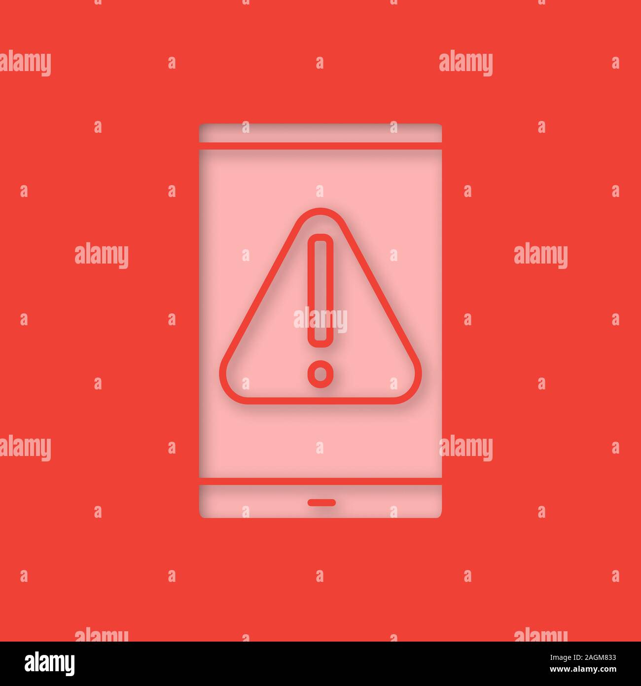Smart phone cutout Stock Vector Images - Alamy