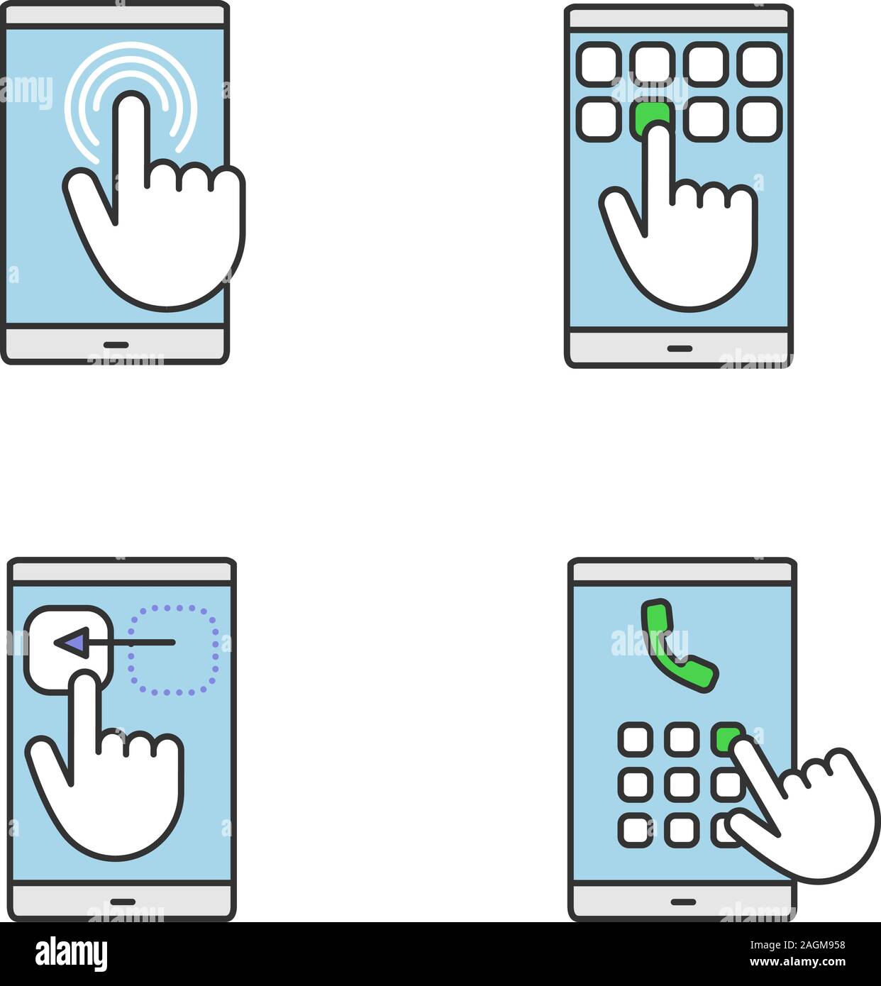 Keyboard slide Stock Vector Images - Alamy