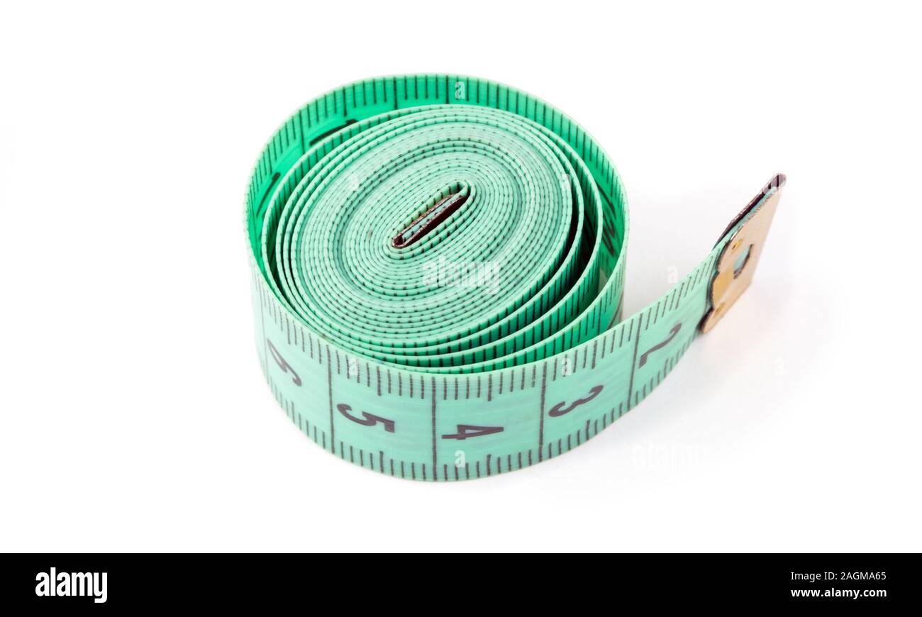 Meter tape isolated on the white background Stock Photo - Alamy