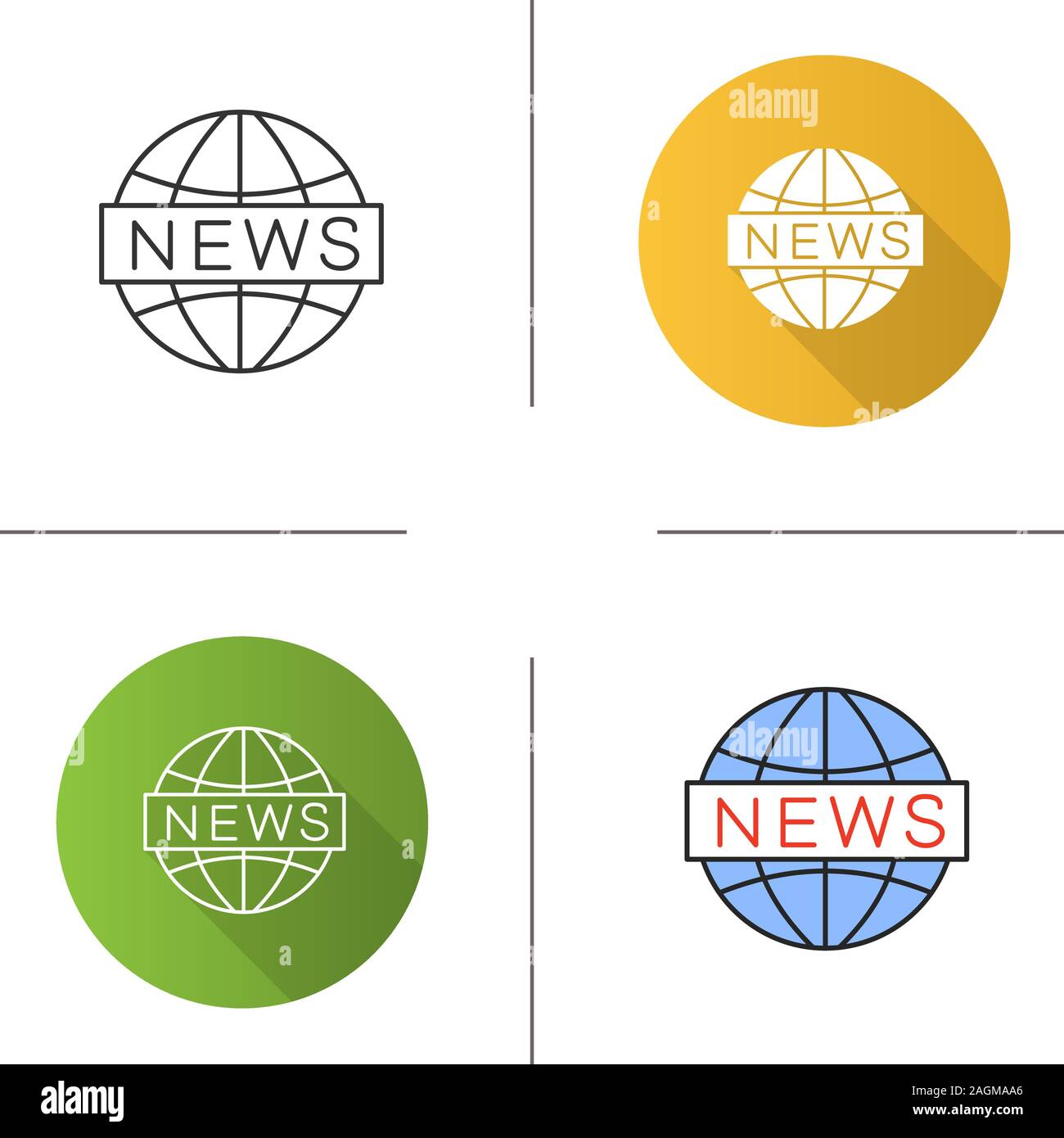 Network logo styles Stock Vector Images - Alamy