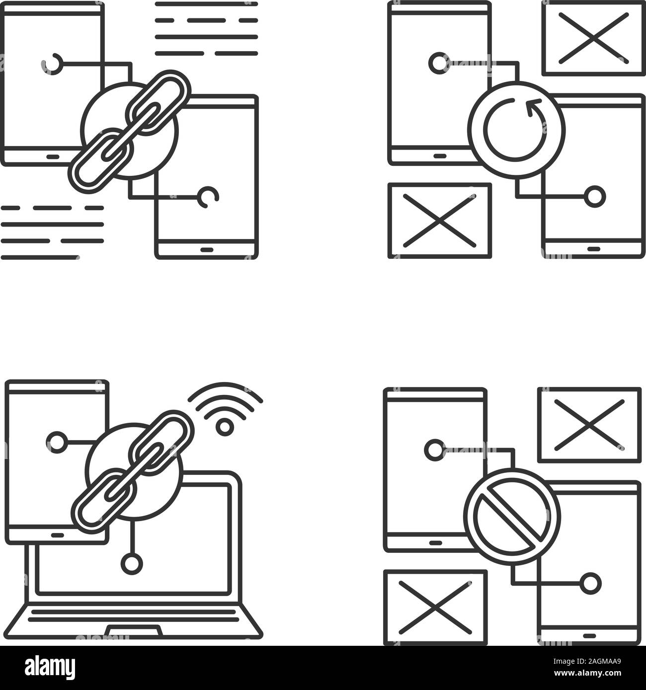 Logo displays Black and White Stock Photos & Images - Alamy