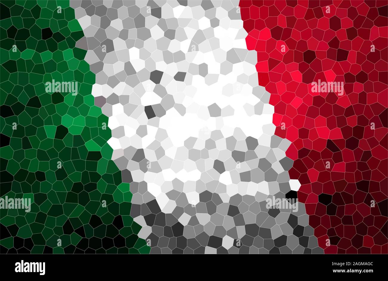 Stained glass country flag abstract background Stock Photo - Alamy