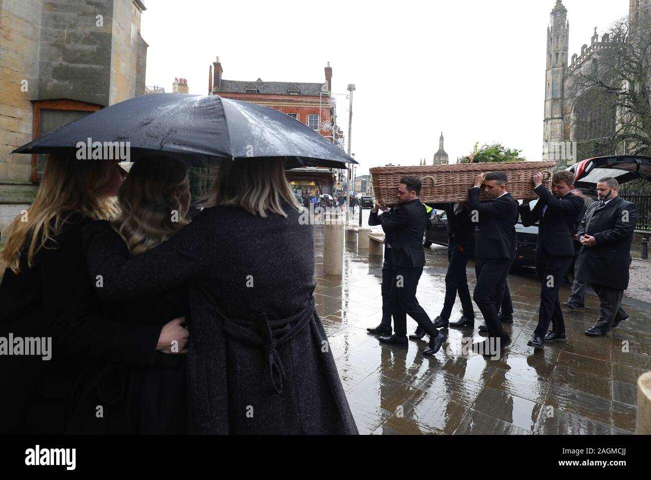 The coffin arrives for the funeral of London Bridge terror attack ...