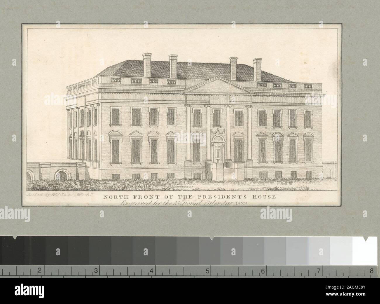 North front presidents house hi-res stock photography and images - Alamy