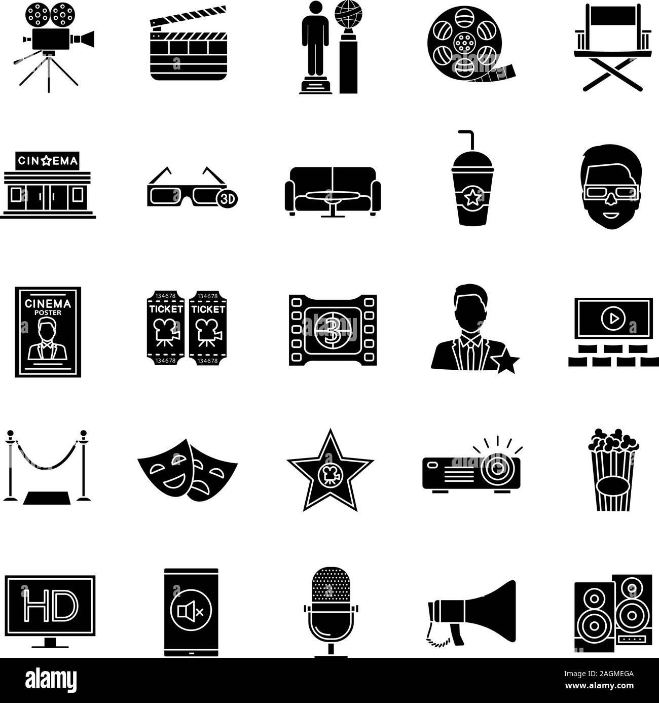 Movie Theater Symbols