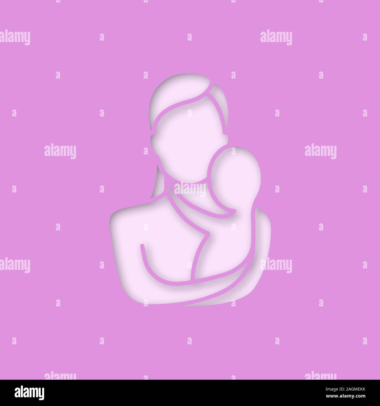 Woman hand cutout isolated silhouette Stock Vector Images - Alamy