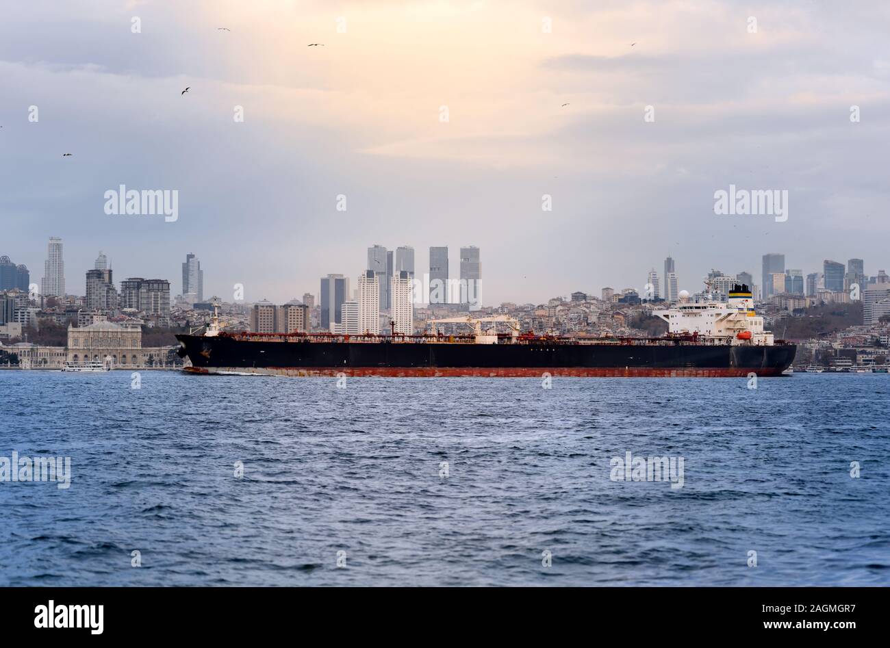 Freighter ship in istanbul hi-res stock photography and images - Alamy