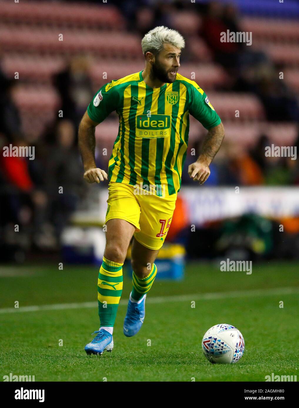 West Bromwich Albion's Charlie Austin Stock Photo - Alamy