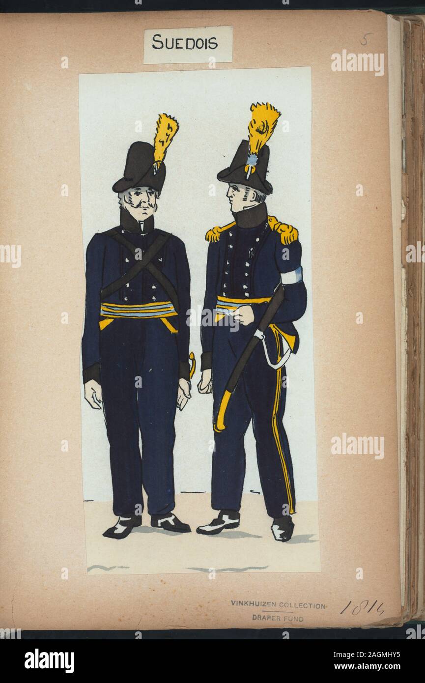 Norway and Sweden soldier, 1814.; Norway and Sweden soldier, 1814 Stock ...