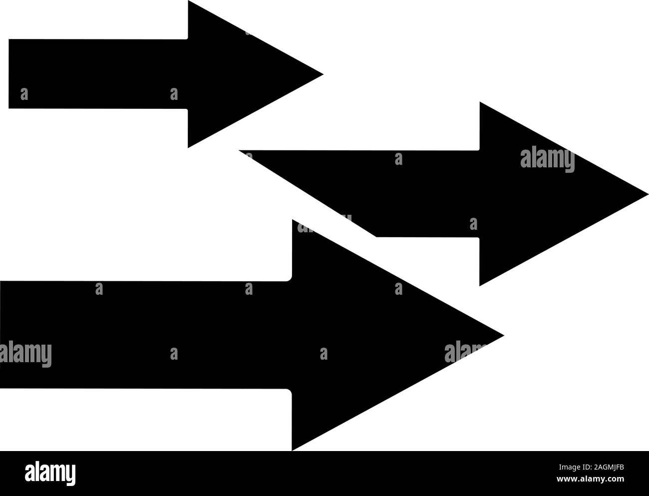 Speed arrows glyph icon. Fast motion. Silhouette symbol. Negative space ...