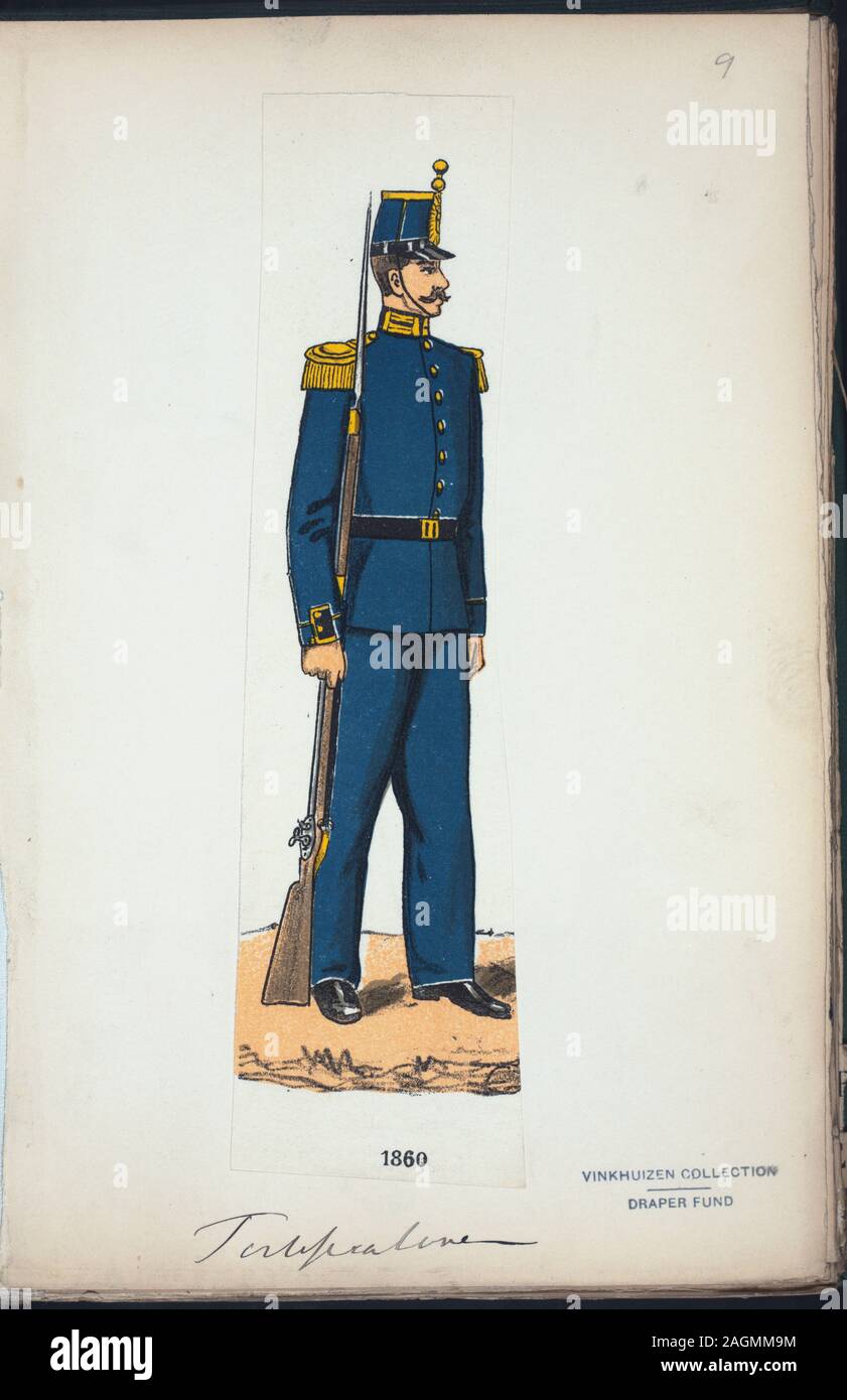 Norway and Sweden soldier, 1860.; Norway and Sweden soldier, 1860 Stock ...