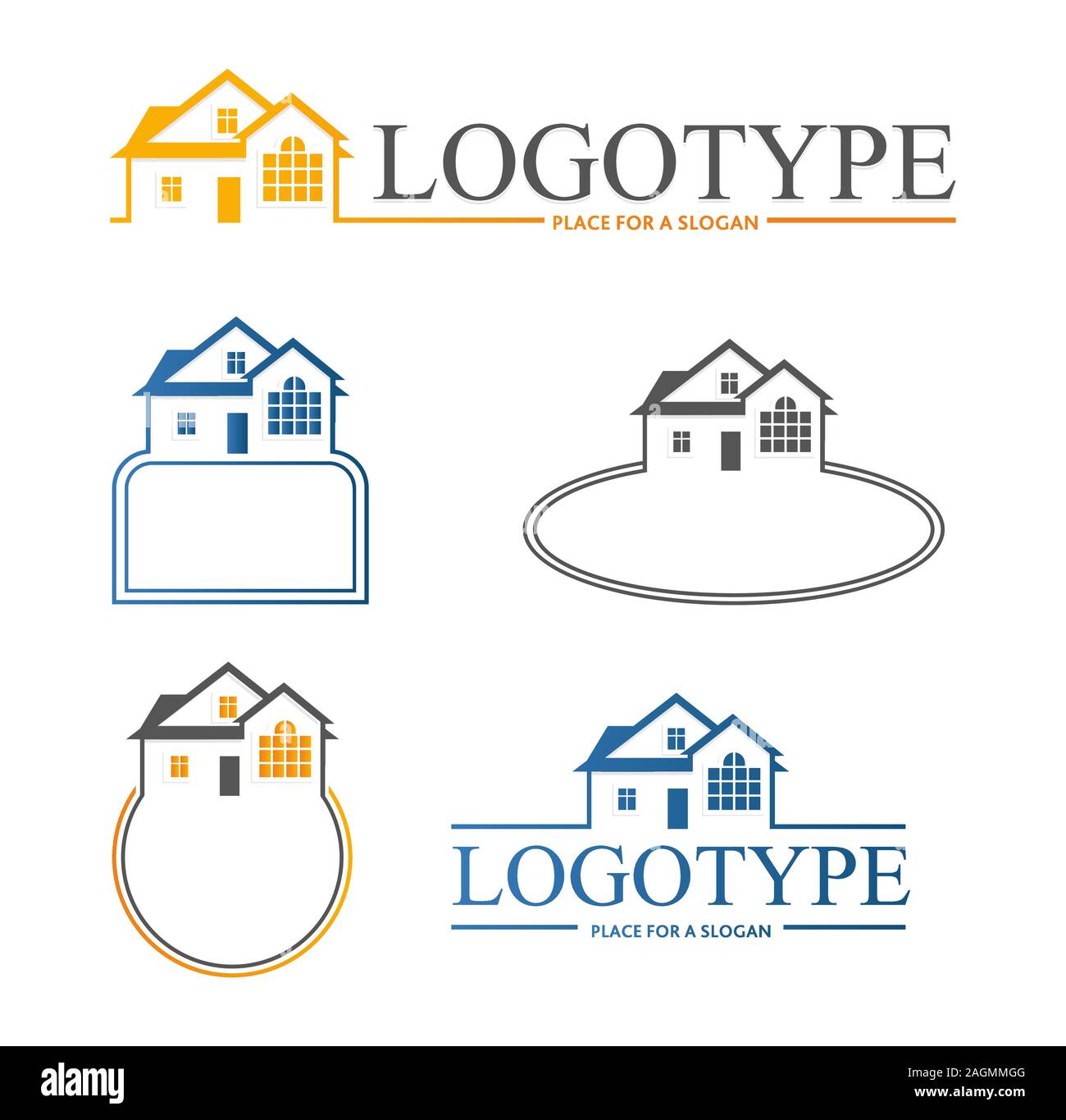 Banner outside building Cut Out Stock Images & Pictures - Alamy