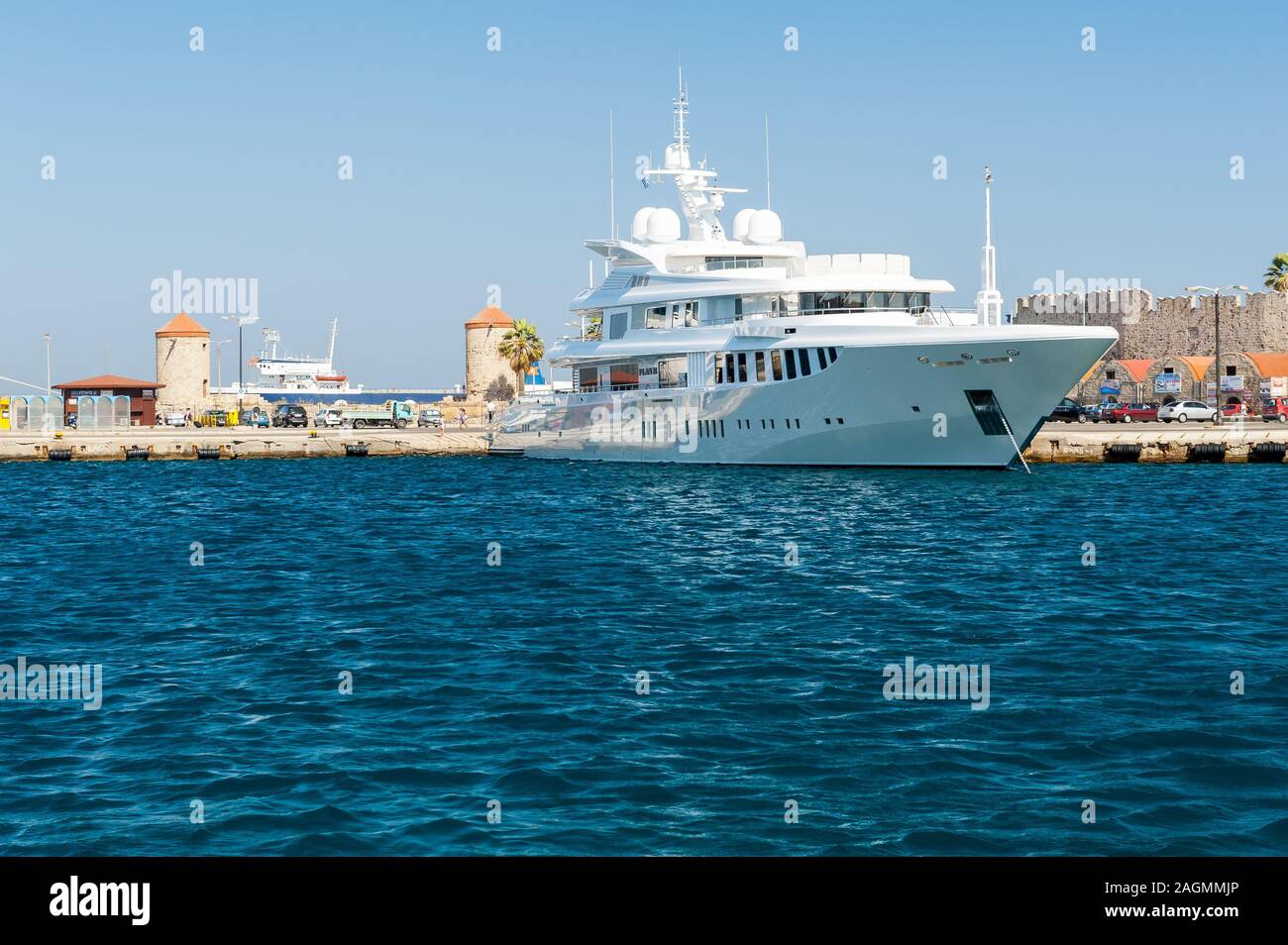 Rhodes marina hi-res stock photography and images - Alamy