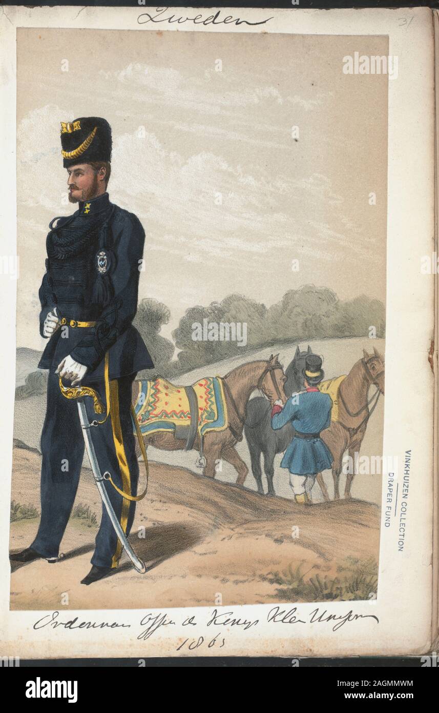 Norway and Sweden soldier, 1862-63.; Norway and Sweden soldier, 1862-63 ...