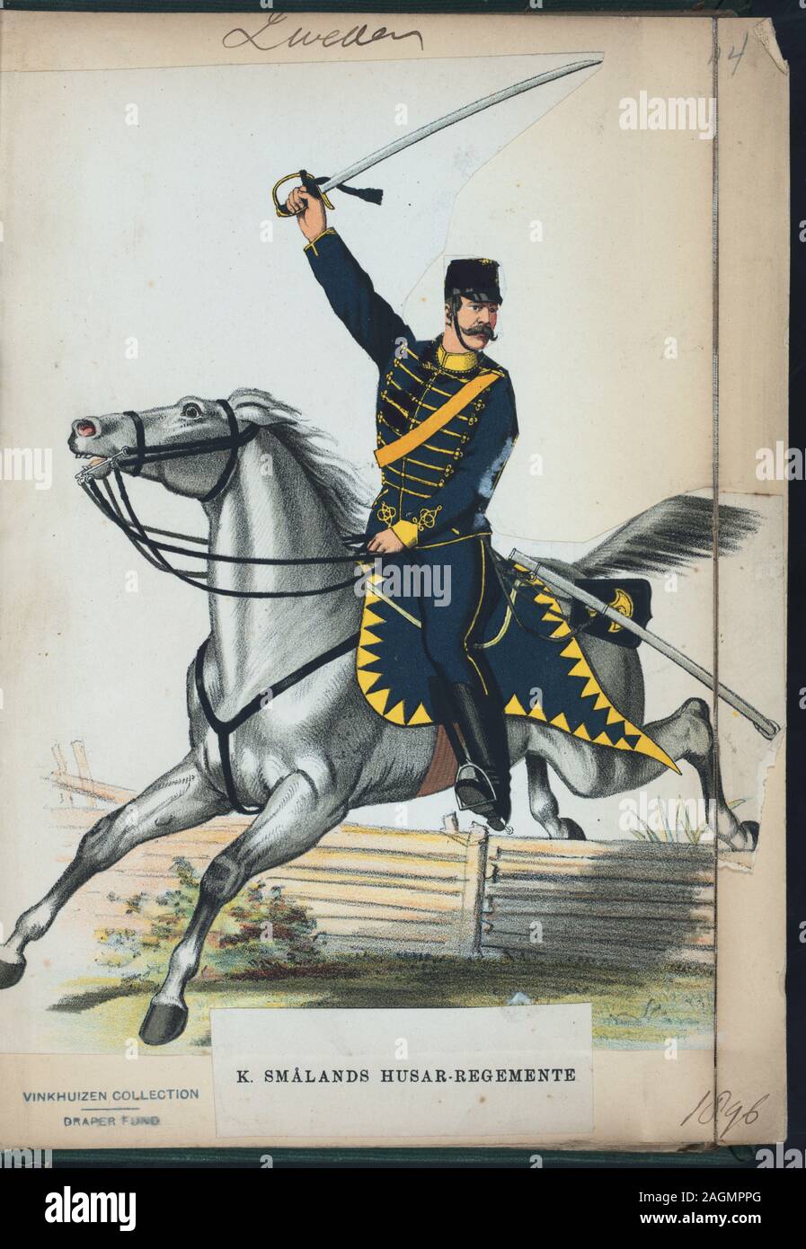 Norway and Sweden soldier, 1896 [part 1].; Norway and Sweden soldier ...