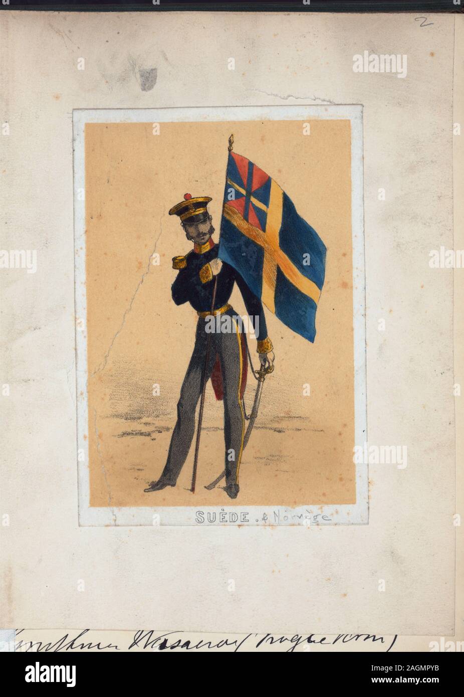 Norway and Sweden soldier, 1896 [part 2].; Norway and Sweden soldier ...