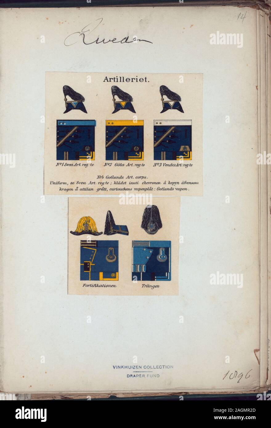 Norway and Sweden soldier, 1896 [part 2].; Norway and Sweden soldier ...