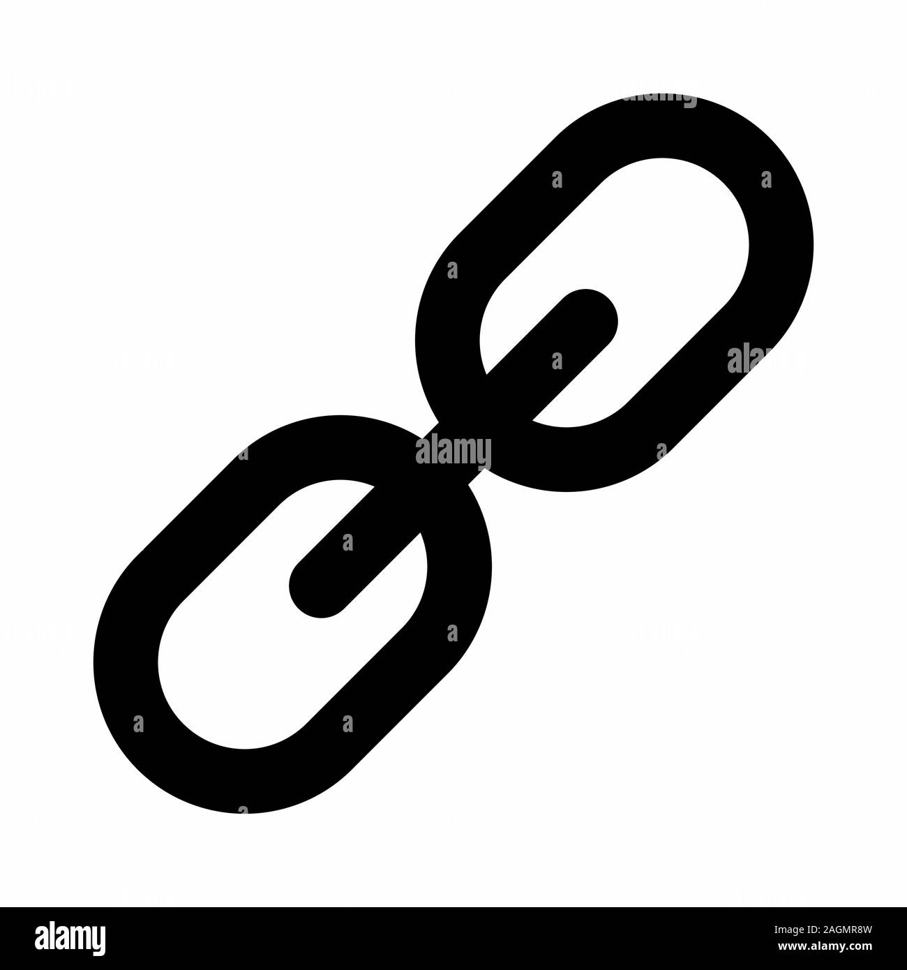 Link icon illustration Stock Vector Image & Art - Alamy