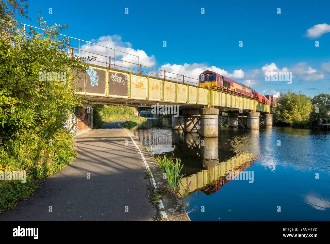 Goods train hi-res stock photography and images - Alamy