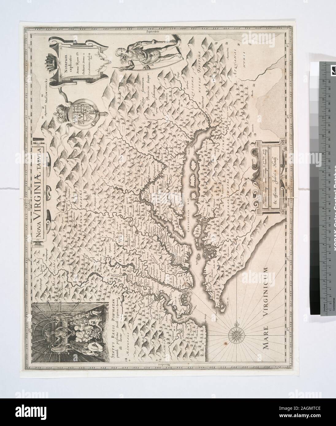 Early virginia map hi-res stock photography and images - Alamy