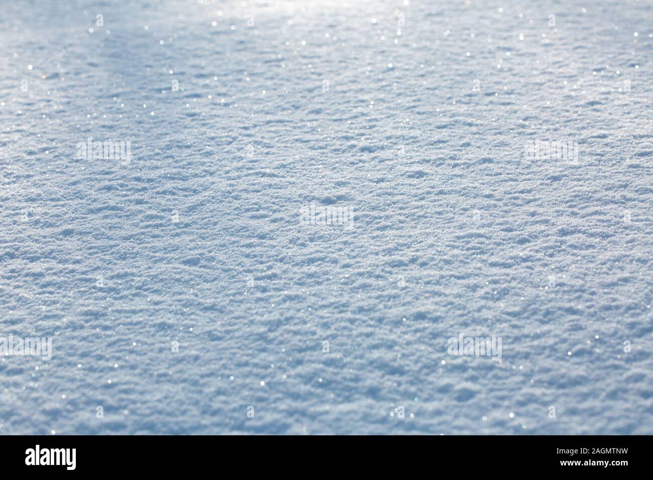 Snow surface as background or texture. Snow background with sparkling ...