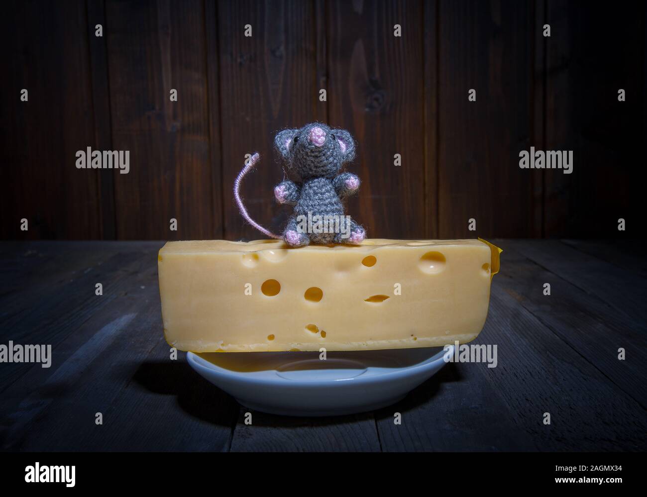 mouse and cheese Stock Photo - Alamy
