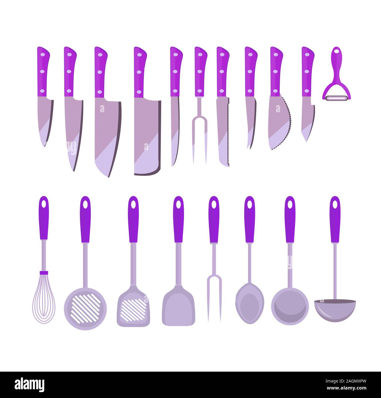 Cooking utensils Stock Vector Images - Alamy