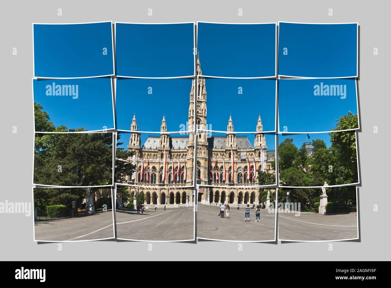 Collage von wien hi-res stock photography and images - Alamy