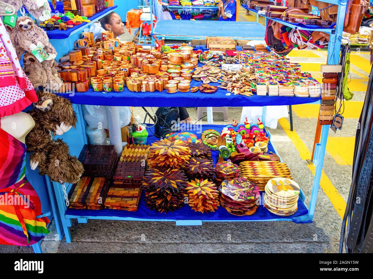 Colorful souvenir store in costa rica hi-res stock photography and ...