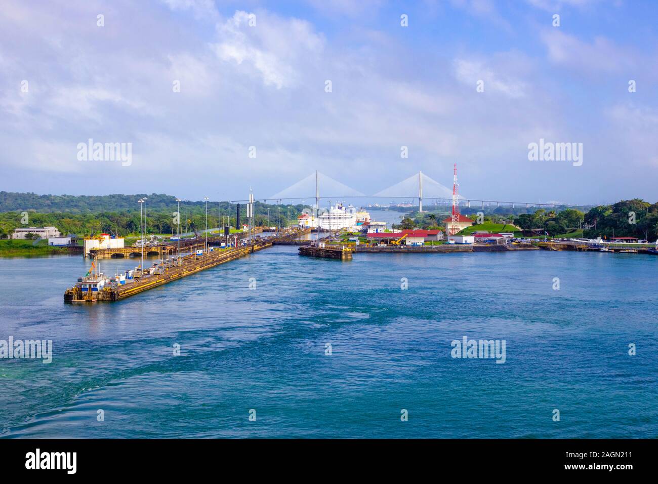 Panama Channel Ship High Resolution Stock Photography and Images - Alamy