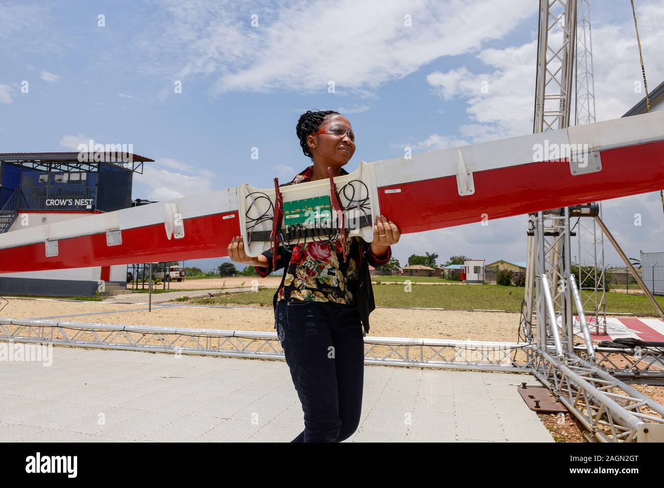 RWANDA, Gitarama, Muhanga, zipline drone airport , zipline is a ...