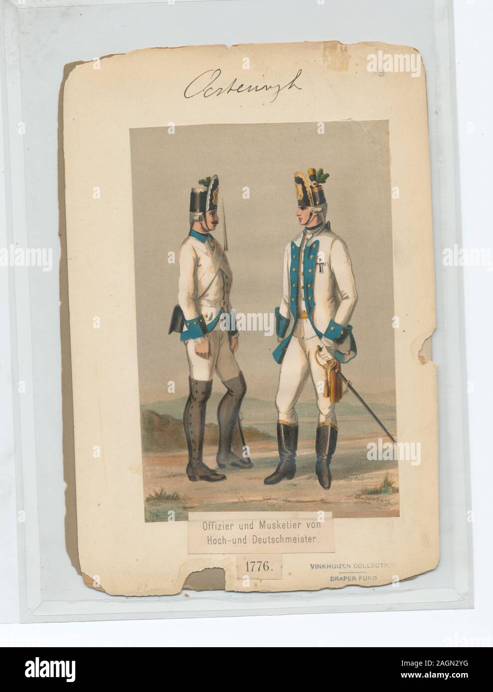 Ownership : The Draper Fund 8.07 4th Infantry Regiment Hoch- und ...