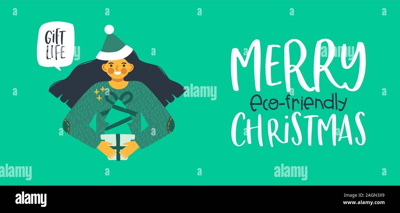 Child concept merry christmas happy Stock Vector Images - Alamy