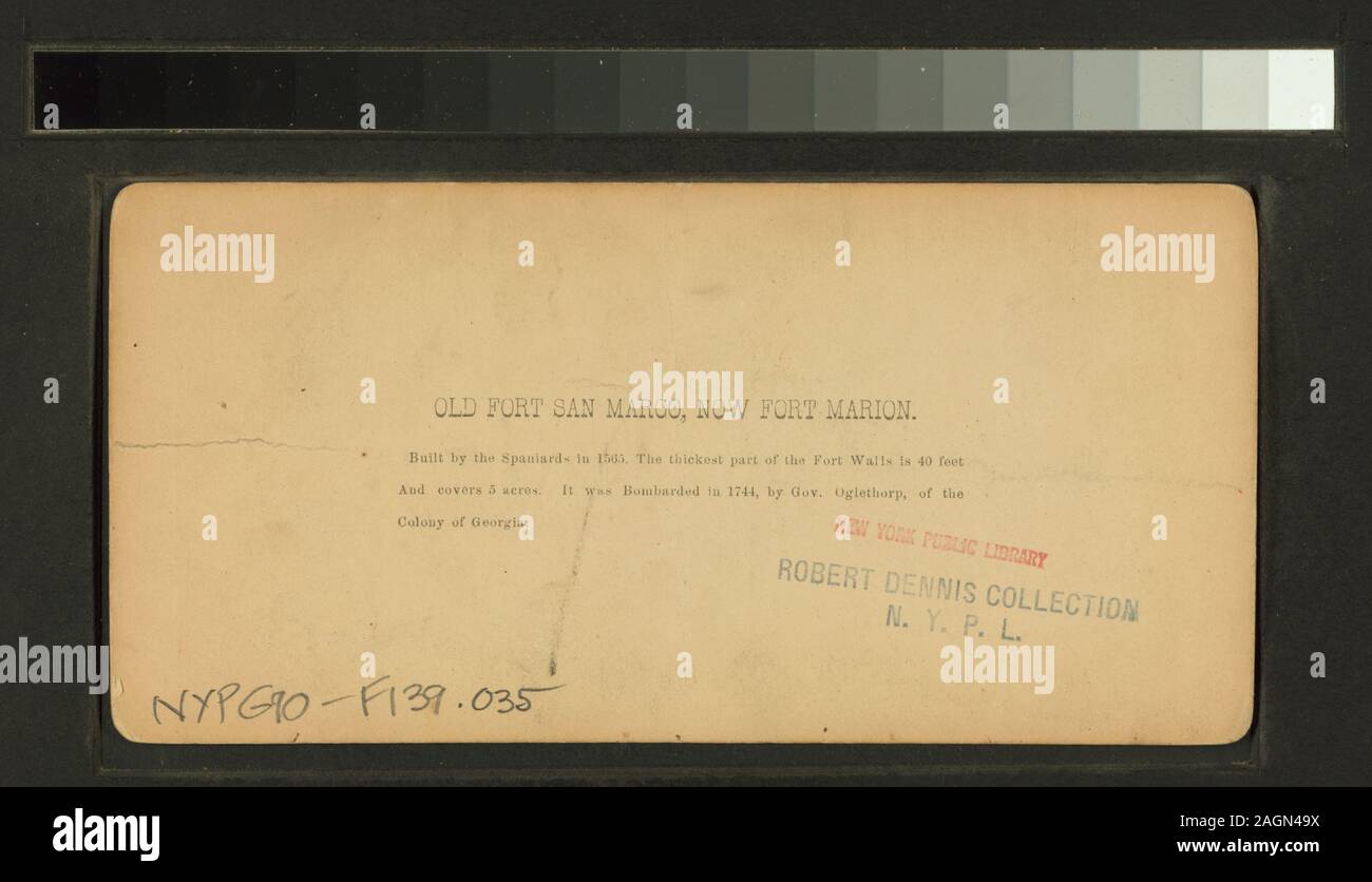 Old Fort San Marco, now Fort Marion Old Fort San Marco, now Fort Marion ...